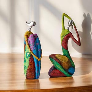 Home Tabletop Figurine Decoration | Stylish Living Room Display ...