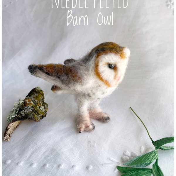 Needle Felted Owl - Etsy