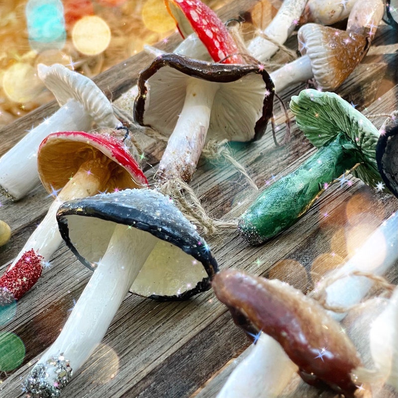 Clay Mushrooms - Etsy