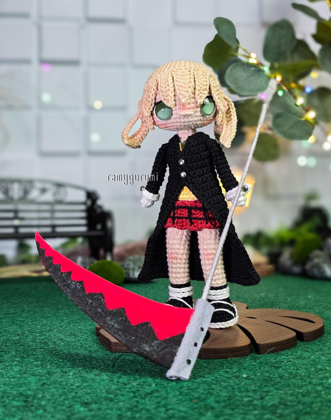 Crochet Amigurumi Pattern Scythe Meister Maka - Etsy