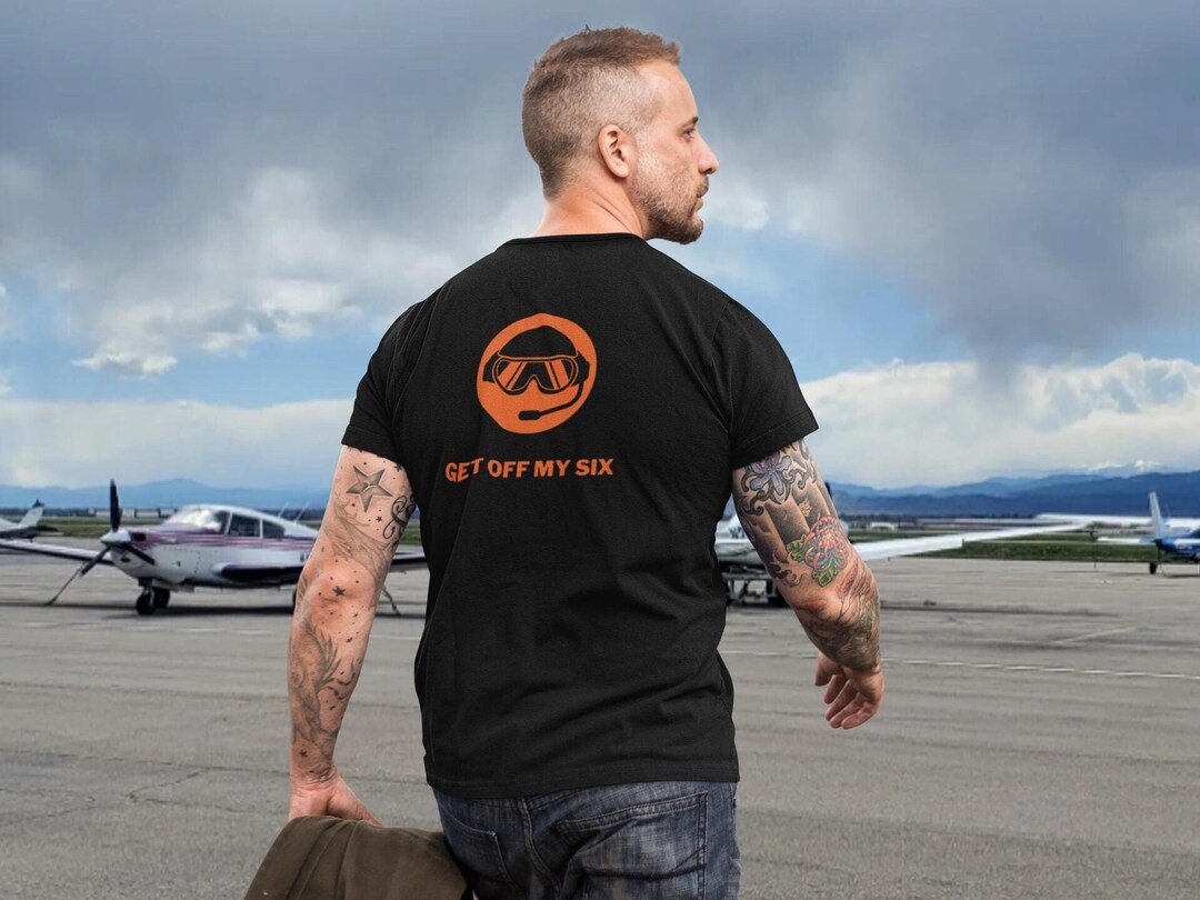 Fighter Jet Airplane Shirt, Get off My Six Shirt, Fighter Jet Shirt ...