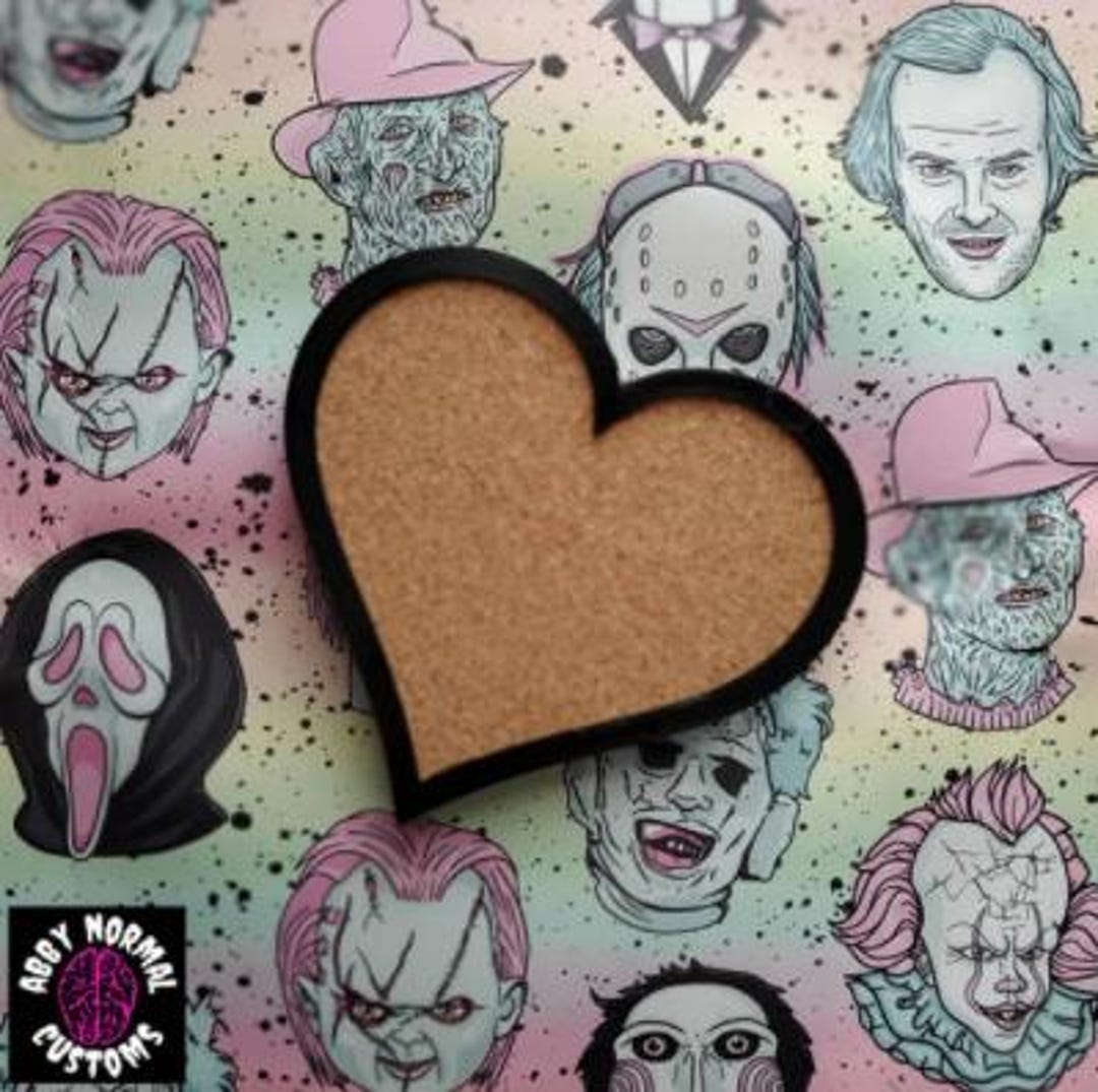 3d Printed Mini Heart Pin Board - Etsy