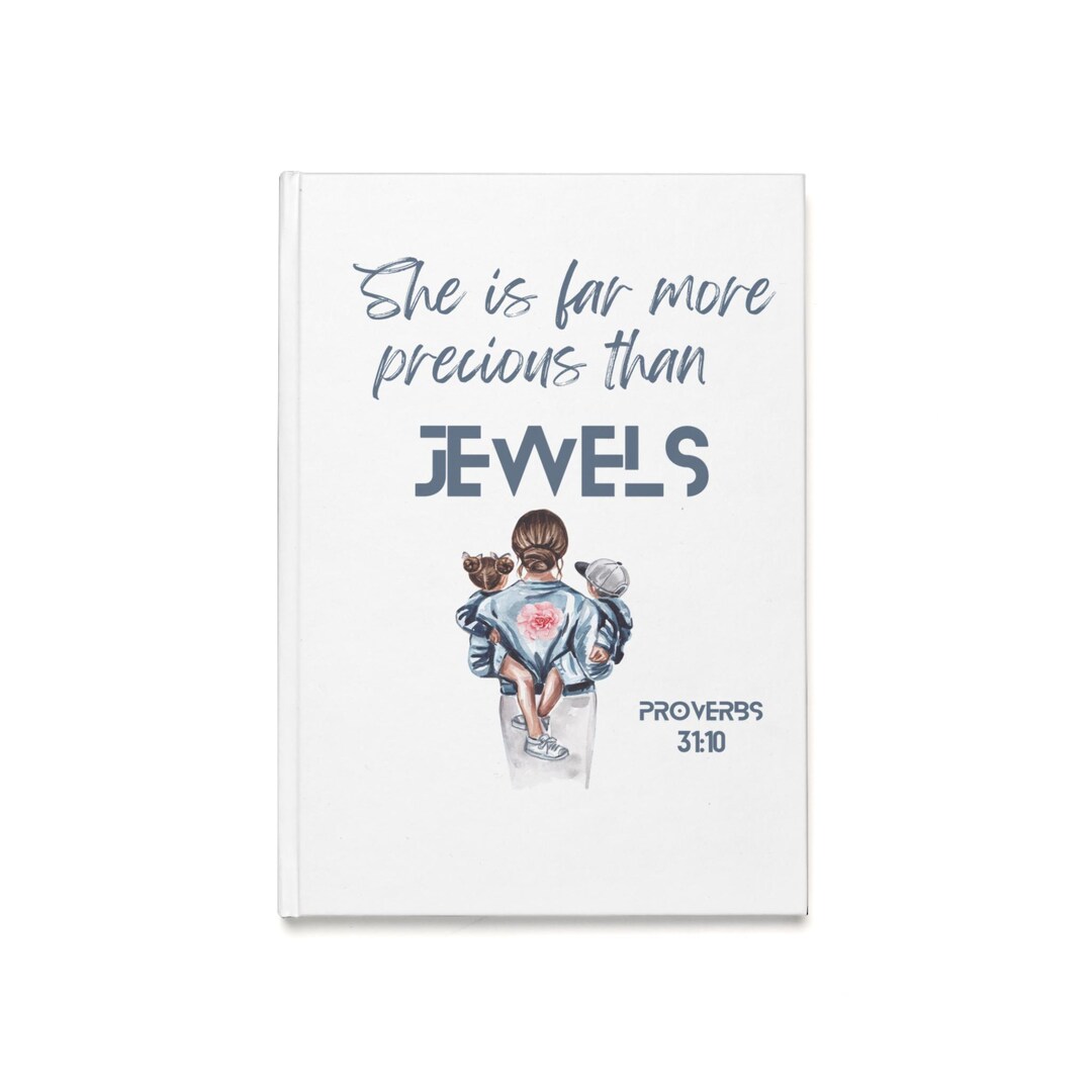 Christian Faith Proverbs Journal Religious Notebook Bible Study Gift A5 ...