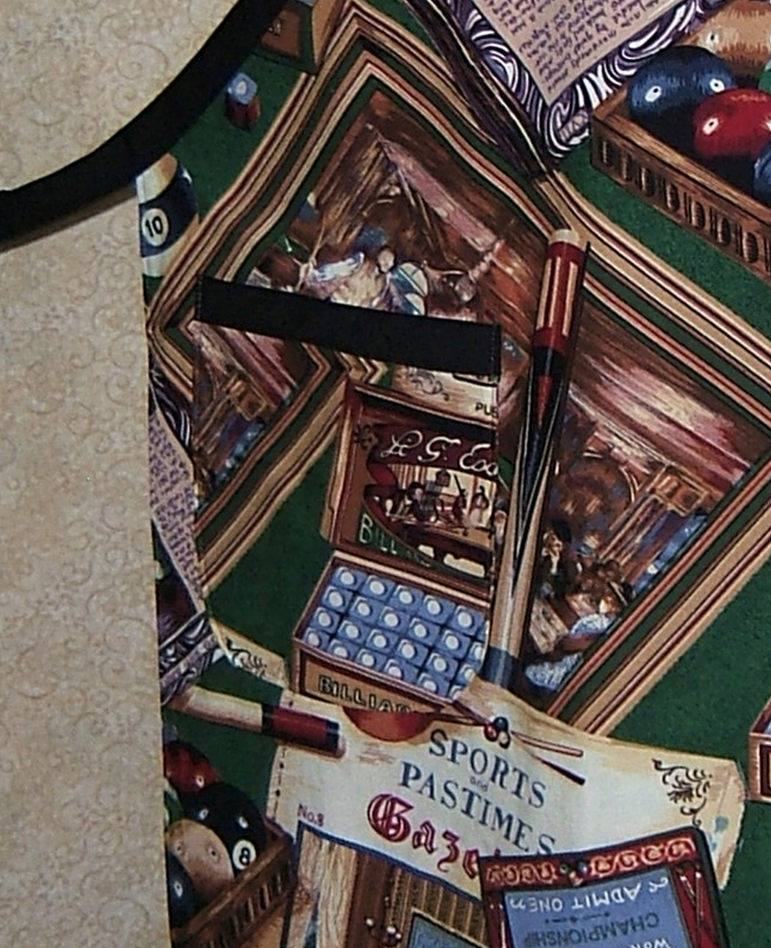 Billiards Apron Pool Cue Pool Balls 8 Ball Eight Ball Chef | Etsy