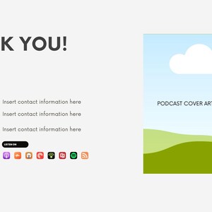 Minimalist Podcast Pitch Deck Template - Etsy