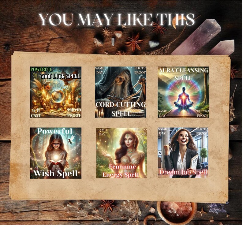 Powerful Wish Spell Reading Custom Manifestation Magic Personal Djinn ...