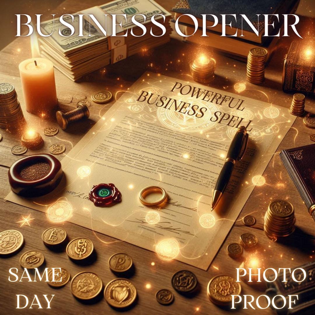 Powerful BUSINESS OPENER SPELL Reading Ultimate Successful Business ...