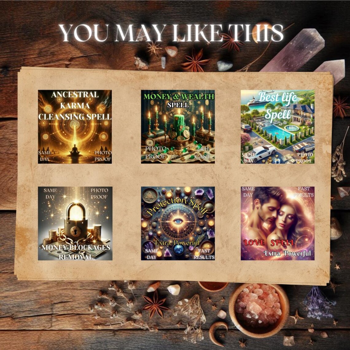 Powerful Wish Spell Reading Custom Manifestation Magic Personal Djinn ...