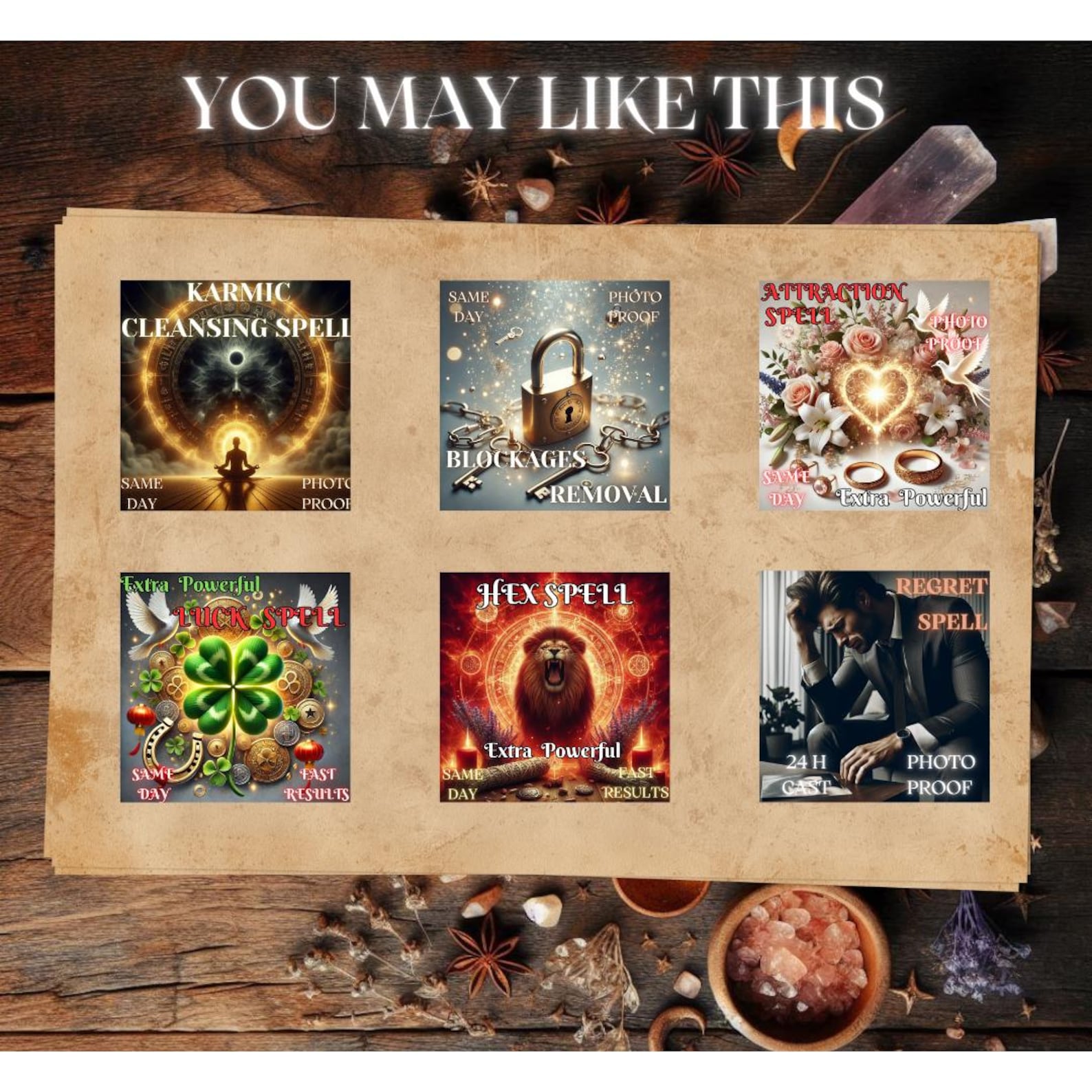 Powerful Wish Spell Reading Custom Manifestation Magic Personal Djinn ...