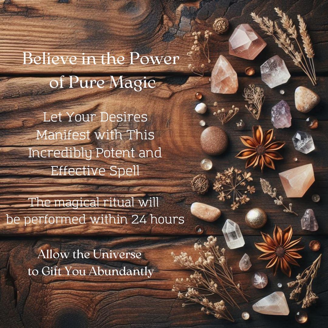 Powerful Wish Spell Reading Custom Manifestation Magic Personal Djinn ...