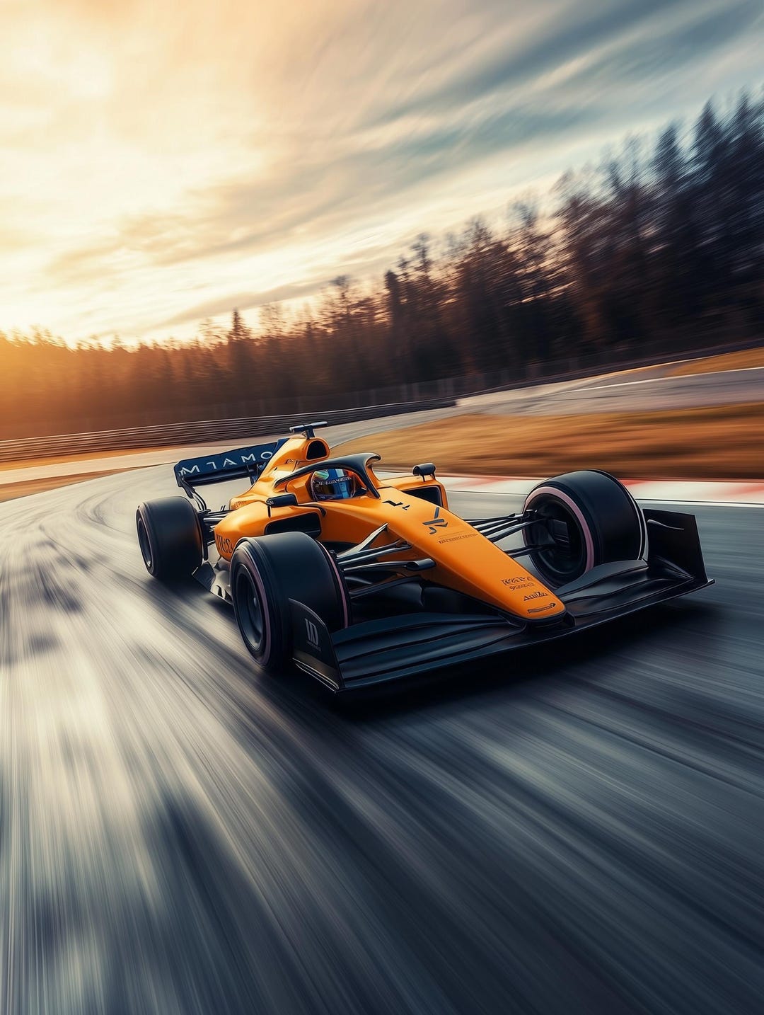 Mclaren Racing Formula 1 Digital Print - Etsy