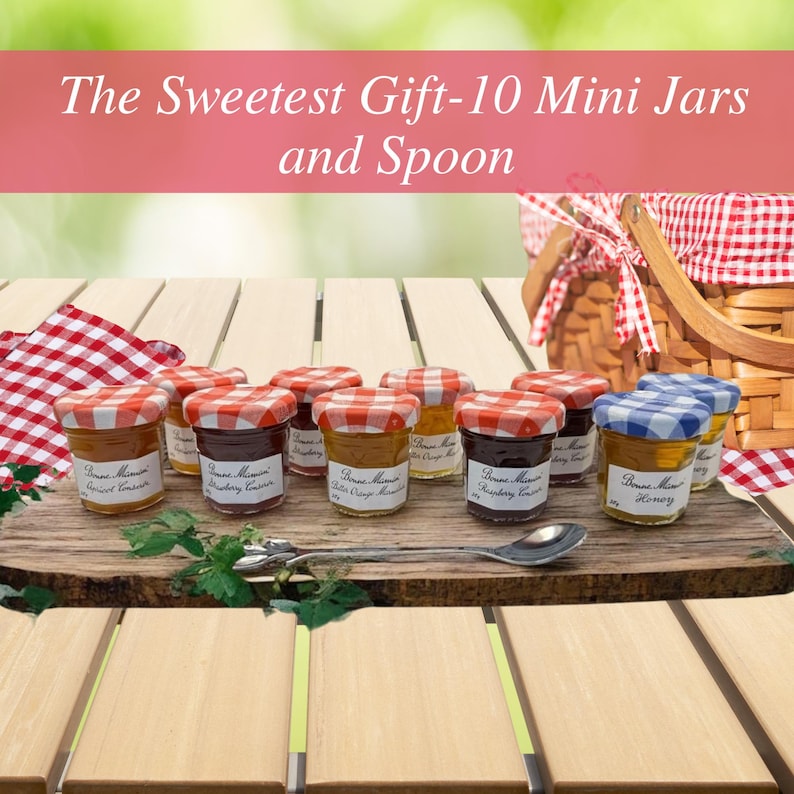 Bonne Maman Mini Jam Gift Set: Gourmet Marmalade & Honey Hamper - Etsy UK
