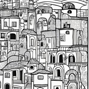 Hundertwasser Coloring Book, Adult Art Therapy, Mindful Escape ...