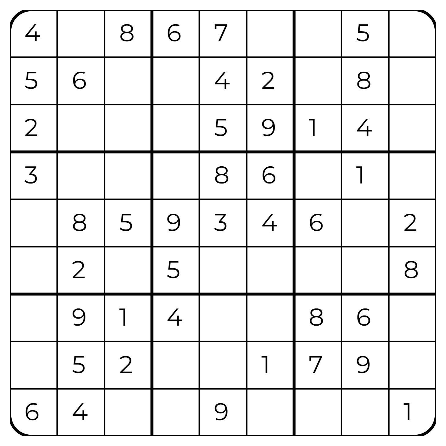 Printable Activity Sudoku Book, Sudoku Puzzle for Kids and Adults ...