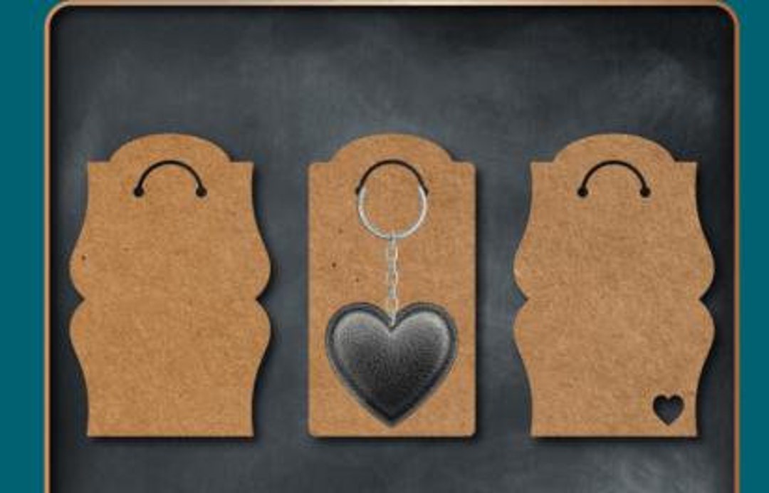 Keychain Display Card Packaging Bundle, Digital Download, Printable ...