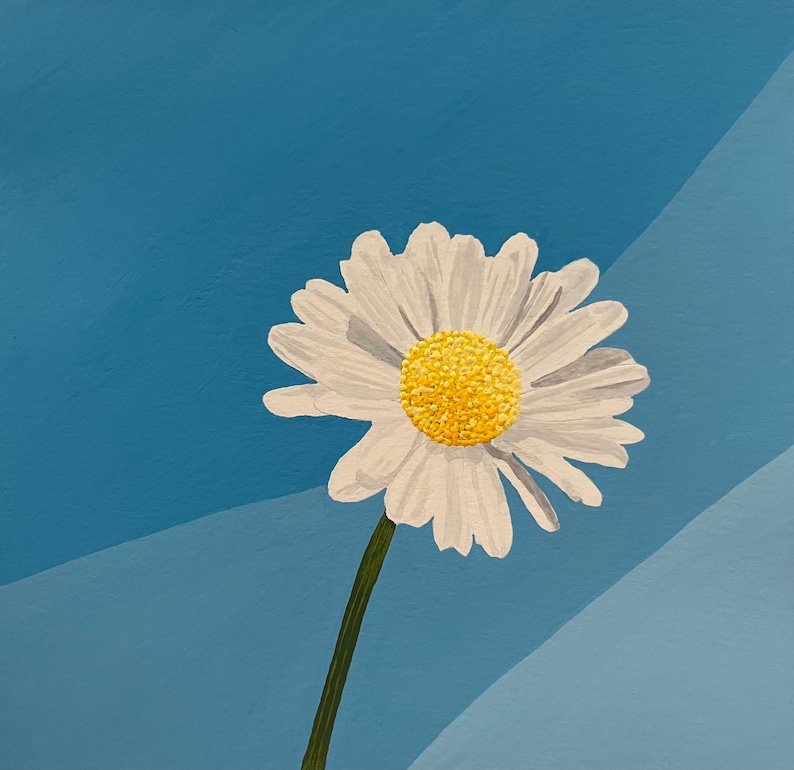 Daisy in Blue - Etsy