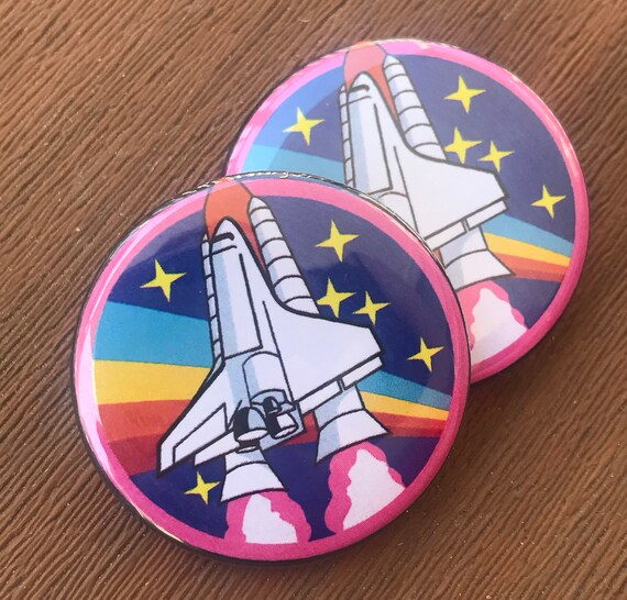 Nasa Shuttle Logo Rainbow