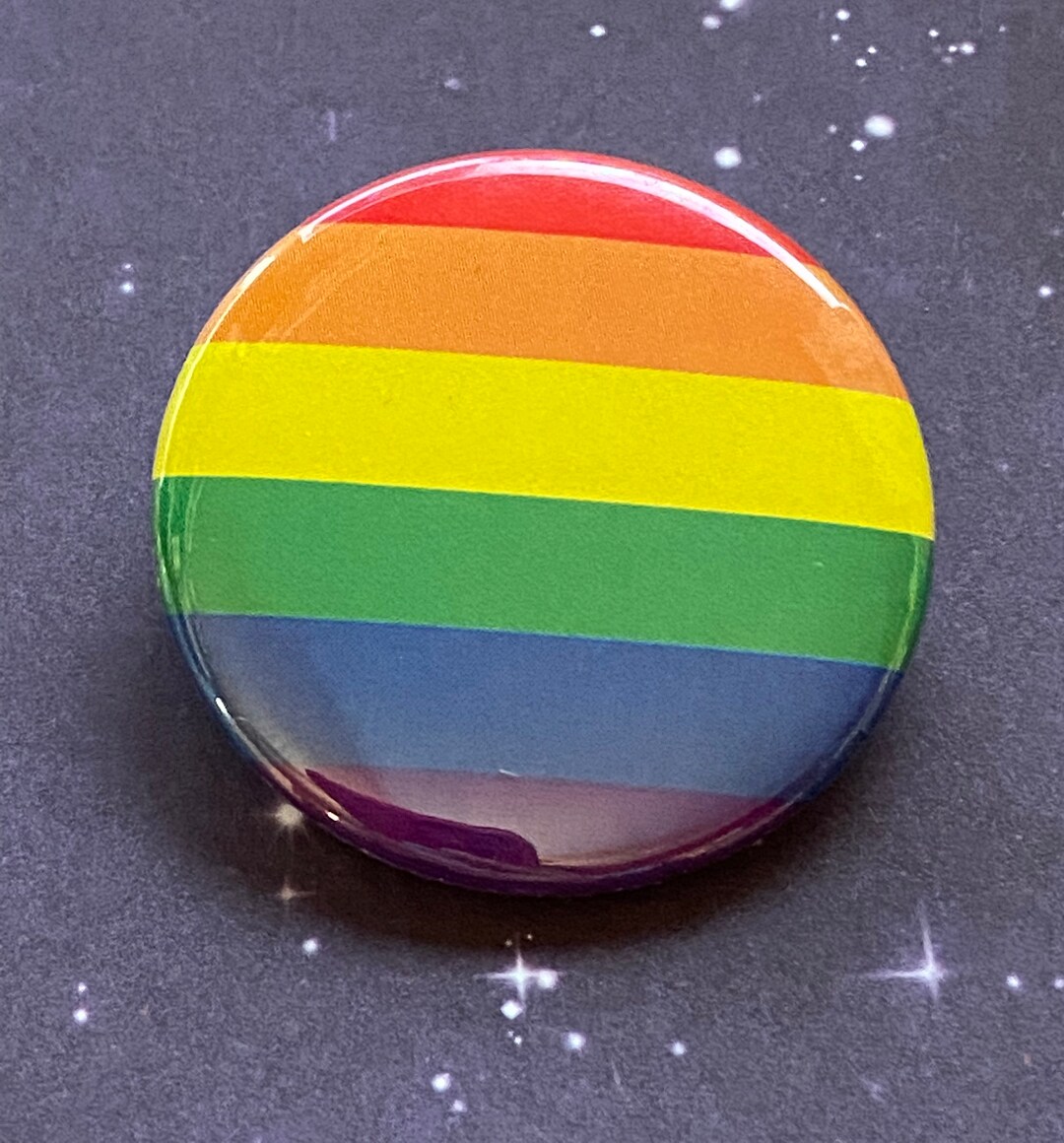 Rainbow Pride Flag Pin Magnet Bottle Opener Pocket Mirror - Etsy