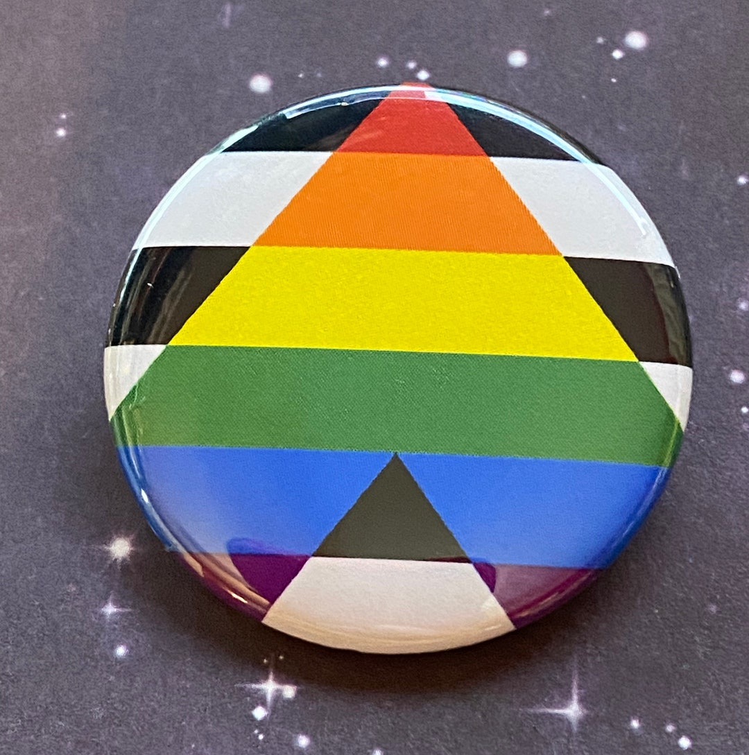 Straight Ally Pride Flag Pin Magnet Bottle Opener Pocket - Etsy