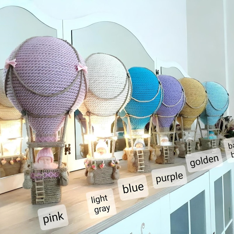 Hot Air Balloon Decor - Etsy