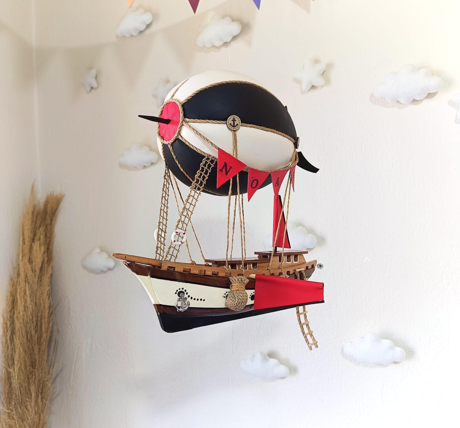 Custom Name Airship Personalized Gift | Home Decor | Birthday Gift ...
