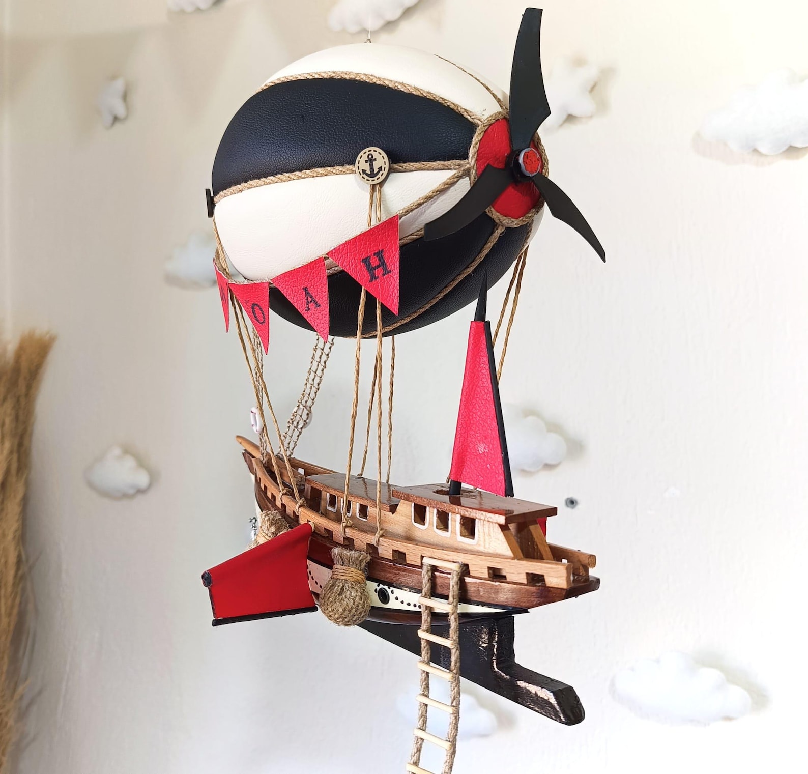 Custom Name Airship Personalized Gift | Home Decor | Birthday Gift ...