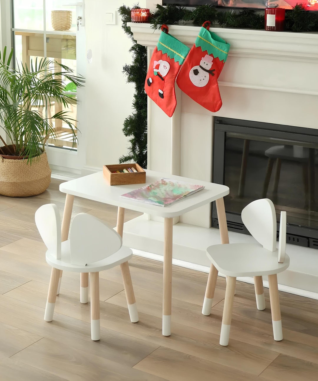 Kids Table and Chair | Wooden Kids Table and Chair | Kids Furniture ...