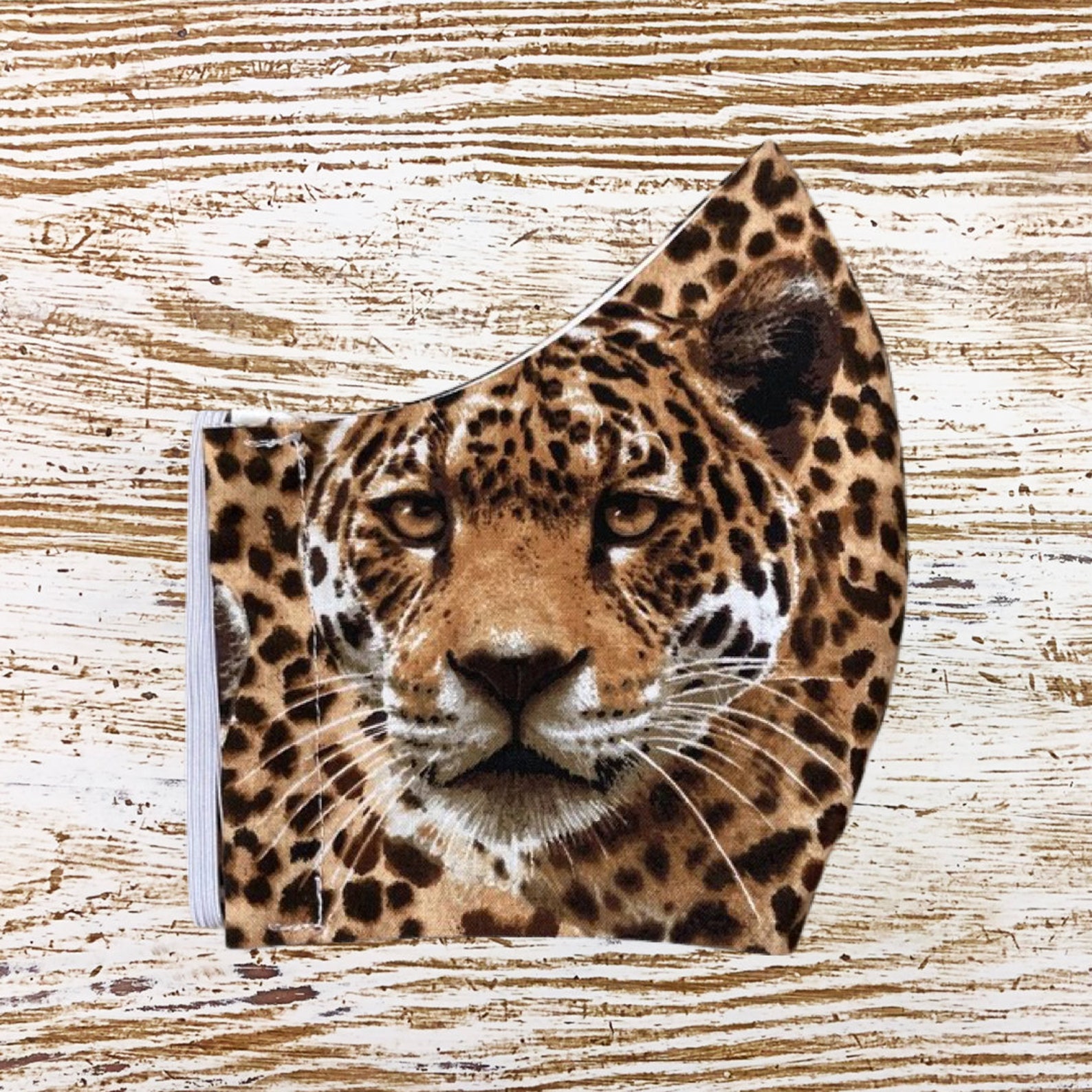 Leopard Print Face Mask Leopard Face Mask Leopard Fabric - Etsy