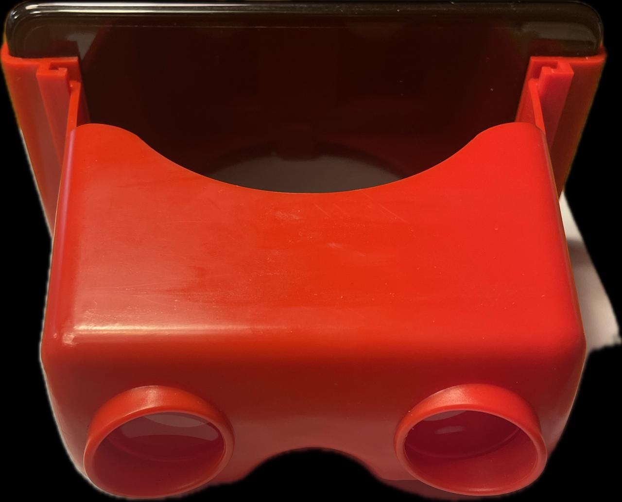 Big Red Stereoscopic Phone Viewer - Etsy
