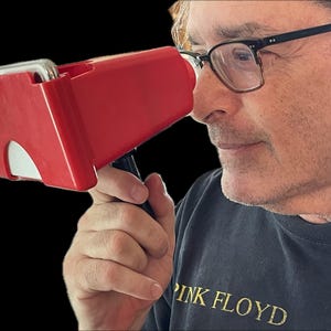 Big Red Stereoscopic Phone Viewer - Etsy