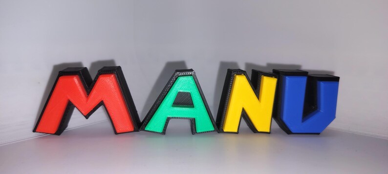 Mario Bros Custom Letters - Etsy