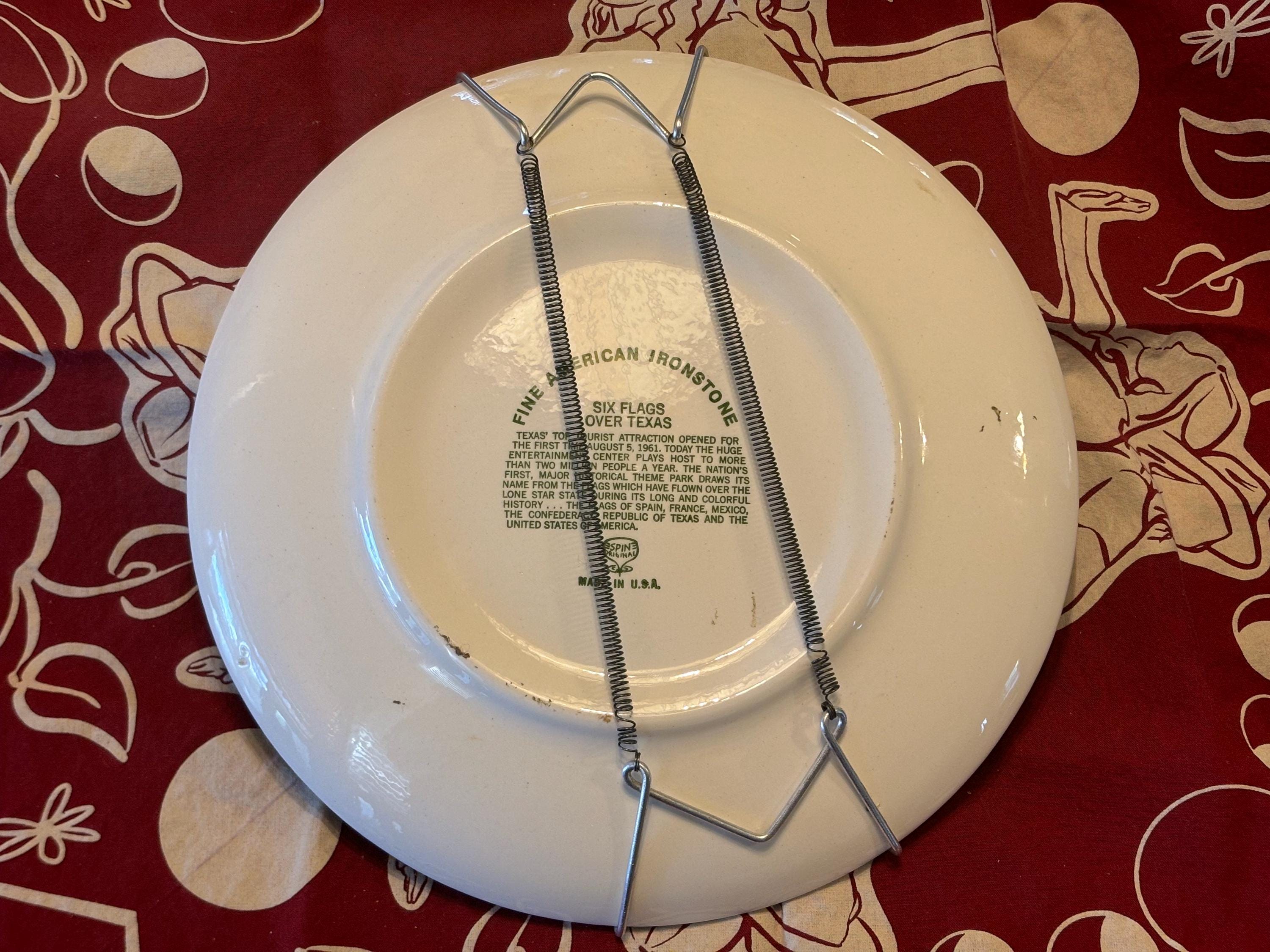 Vintage Six Flags of Texas Them Park Souvenir Decorative Collectible ...