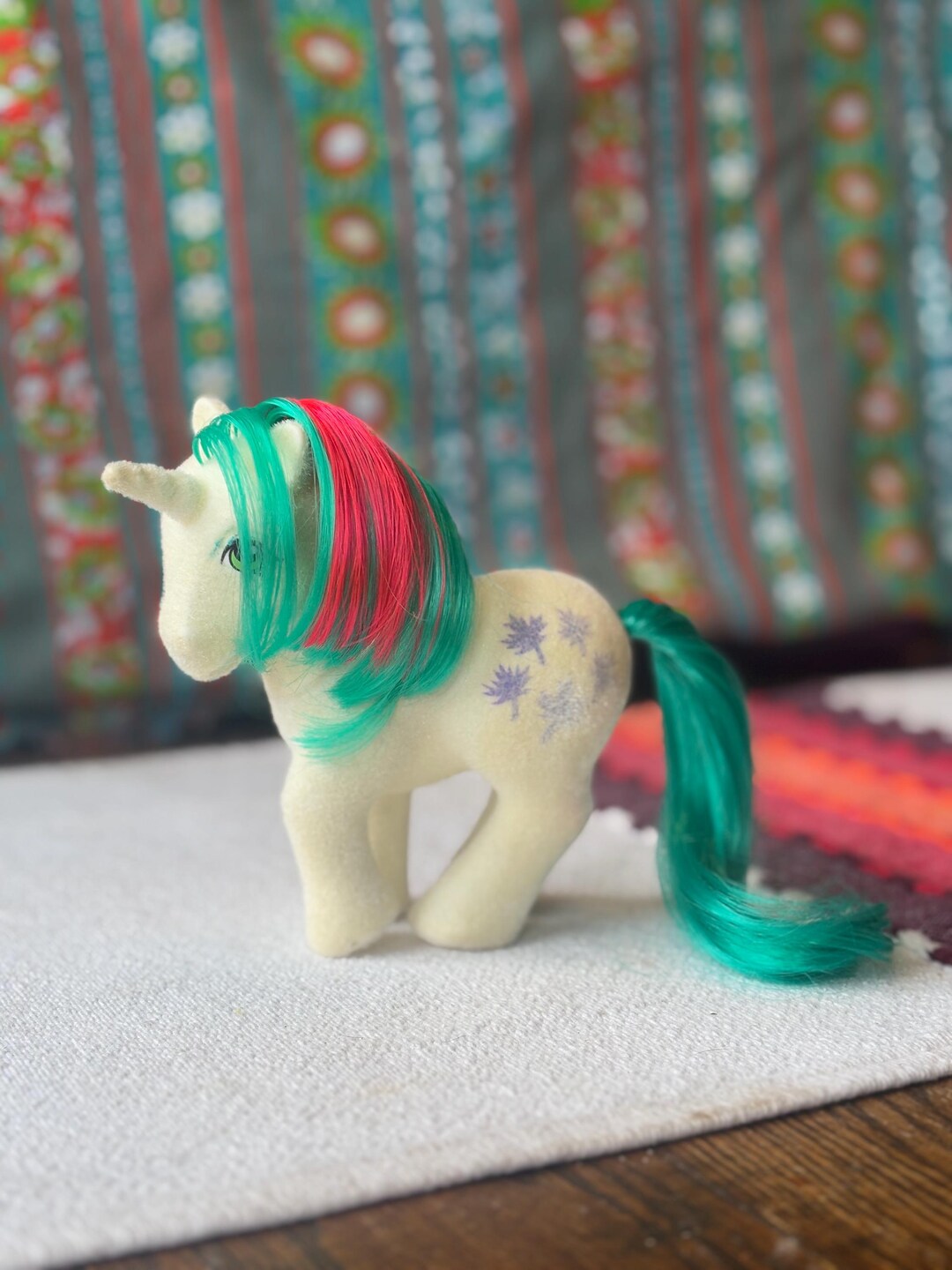 Vintage My Little Pony Unicorn Gusty G1 MLP Felted - Etsy