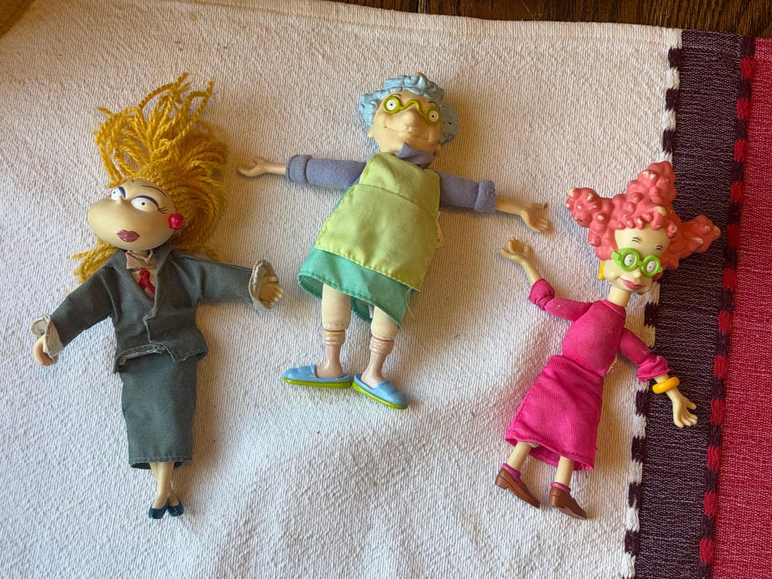 Vintage Rugrats Dolls • dee Dee • Minka Kropotkin • Charolette - Etsy