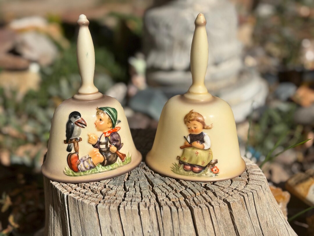 Vintage 1980s Collectible Ceramic Hummel Bells - Etsy