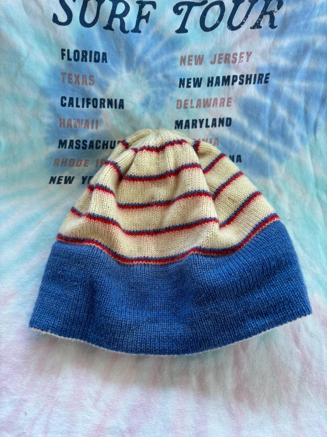 Vintage 1980s Top Notch Knits Youth Winter Beanie - Etsy
