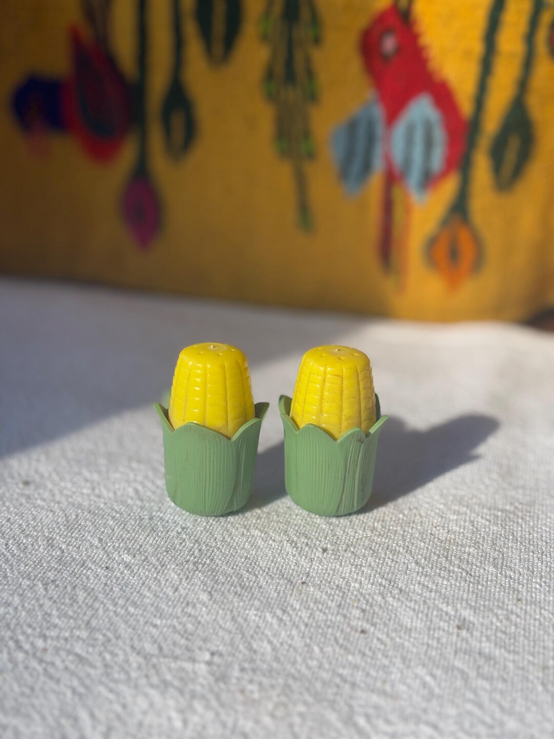 Vintage 1960s Plastic Corn Cob Miniature Salt and Pepper Shakers - Etsy