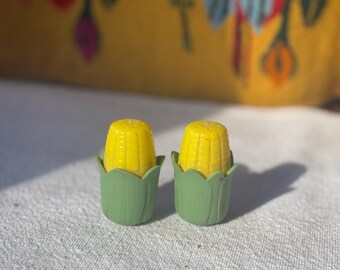 Vintage Plastic Corn on the Cob Souvenir Salt & Pepper Shakers - Etsy