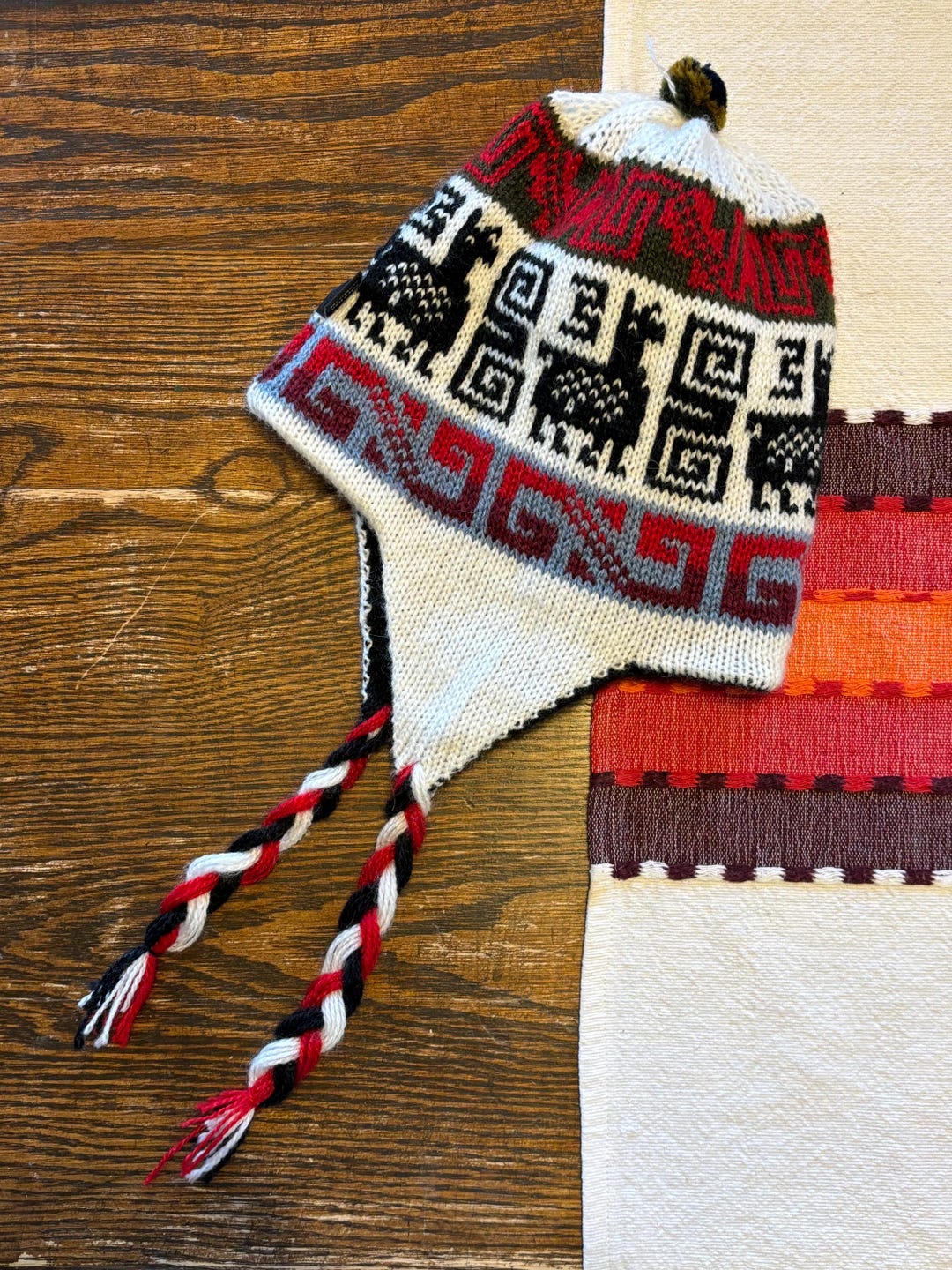 Alpaca Connection Reversable Peruvian Beanie - Etsy