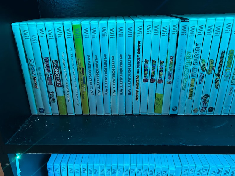 Nintendo Wii Games - Etsy