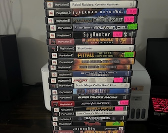 Sony Playstation 2 3D Fridge Magnet/shelf Display Retro Video Games PS2 ...