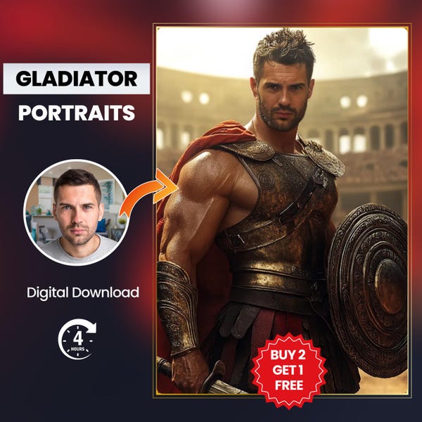 Gladiator Poster - Etsy