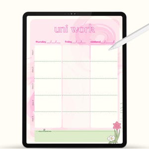 Blush & Ivy Academic Planner Pages | Personalized Study Organizer - Etsy