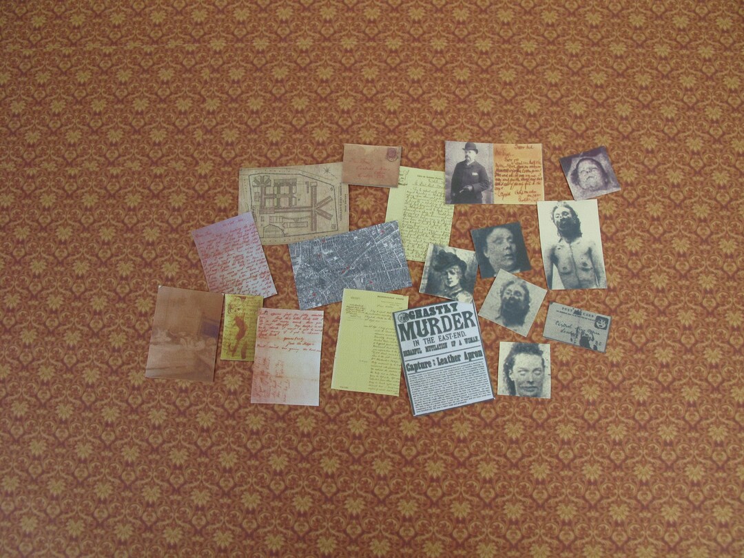 Enigma of the Miniature: 18-piece Jack the Ripper Collection for ...