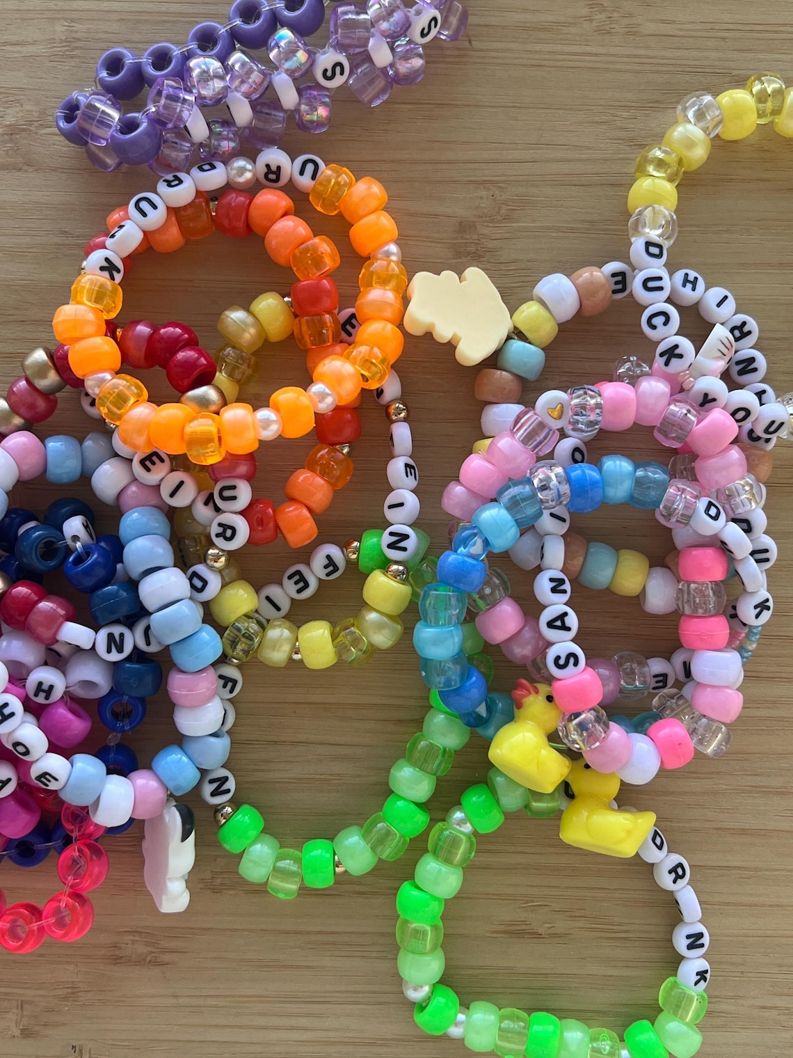 CUSTOM/PERSONALIZE Kandi Bracelet - Etsy