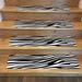 Zebra Stair Mat, Zebra Rug, Zebra Pattern Rug, Colorful Stair Rug ...