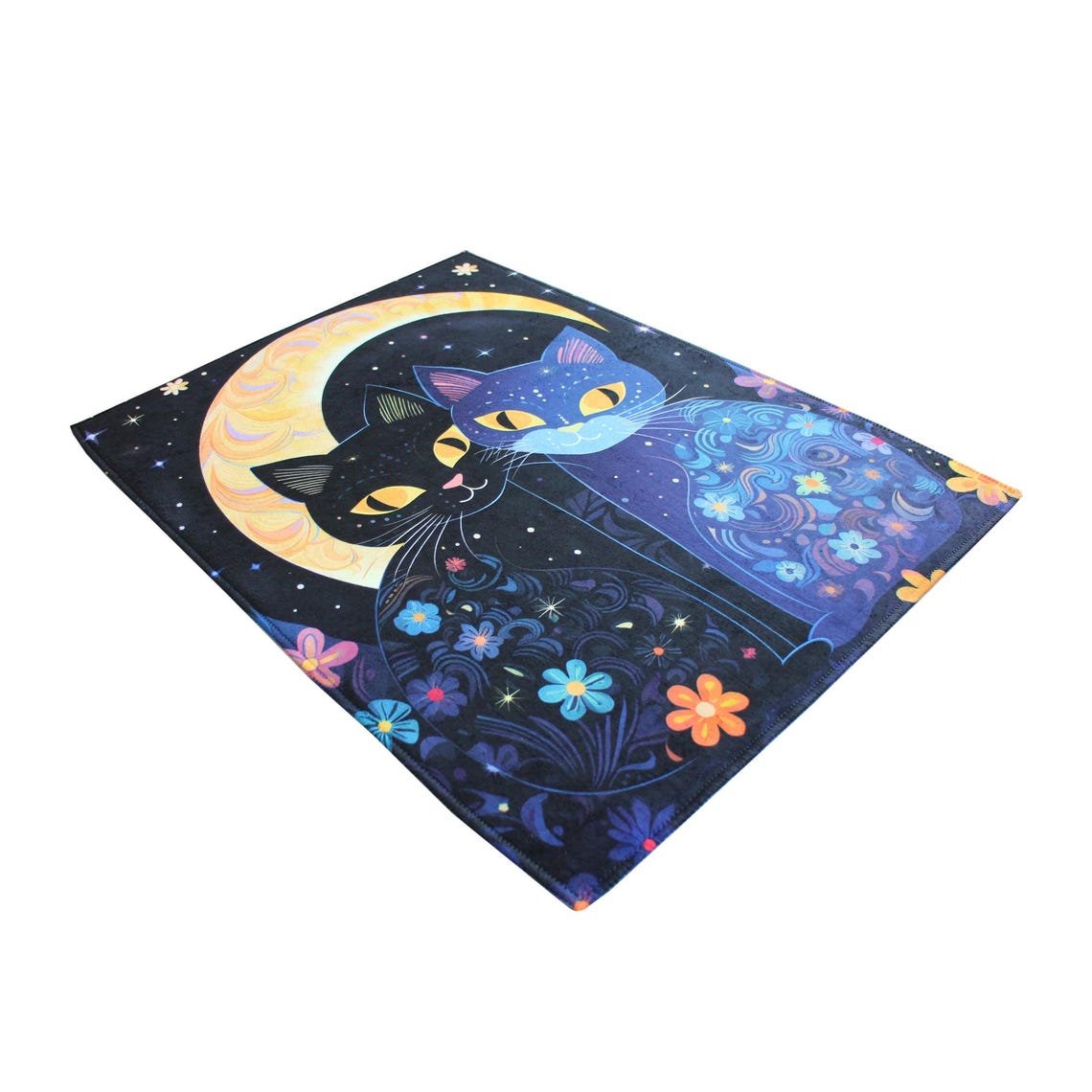 Ancient Egypt Cat Round Rug, Egypt Round Rug, Ancient Decor ...