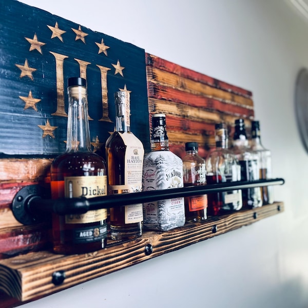 Bourbon Shelf - Etsy