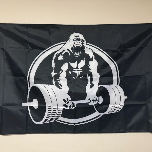 Garage Gym Flag - Etsy