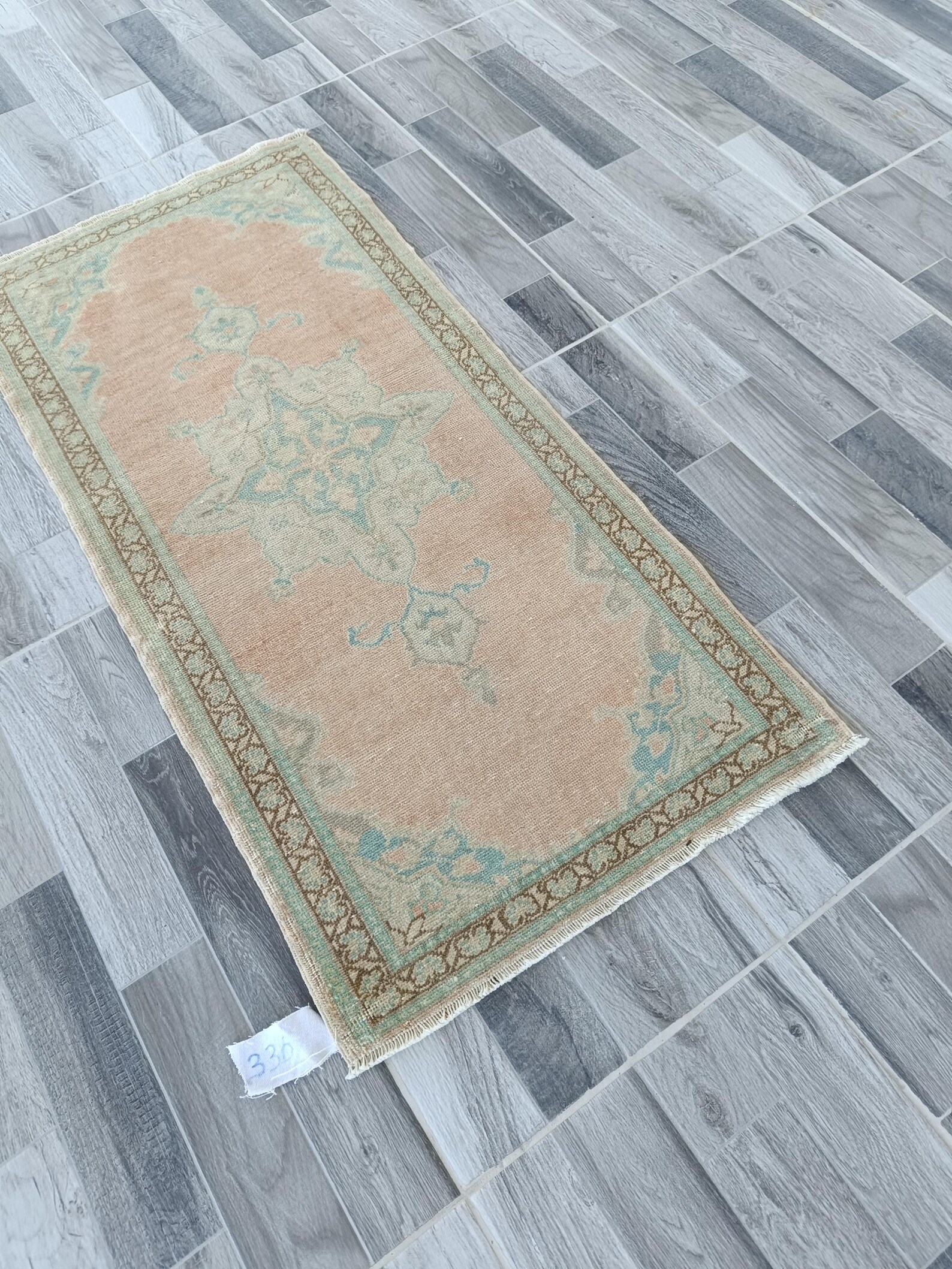 2x4 Rug,2x4 Salmon Green,rug 2x4 Rug, Oushak Small Rug,2x4 Vintage Rug ...